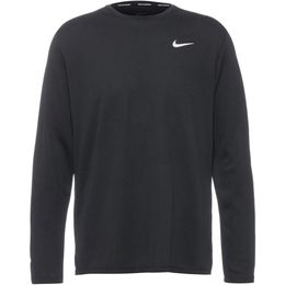 Nike Funktionsshirt 'Miler' Herren Gr&ouml;&szlig;e M schwarz / wei&szlig;