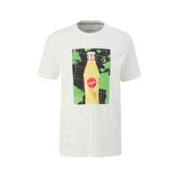 s.Oliver T-Shirt Herren Gr&ouml;&szlig;e M mischfarben / wei&szlig;