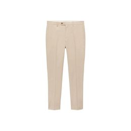 Mango Man Pleated Pants 'Milan' male Beige size 48