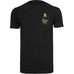 F4NT4STIC Shirt 'Rick And Morty Pickle Rick' male Black size XS