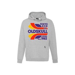 Oldskull Sweatshirt 'Retro Tokyopolis' male Grey size S