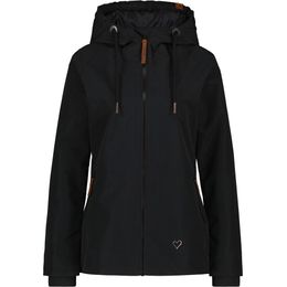 alife and kickin Übergangsjacke 'Betty' Damen Größe XXL schwarz
