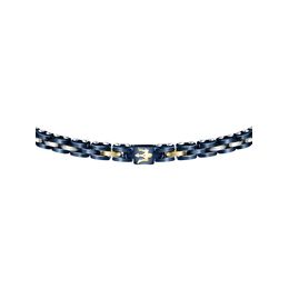 Maserati Armband Herren Gr&ouml;&szlig;e One Size navy / gold / silber