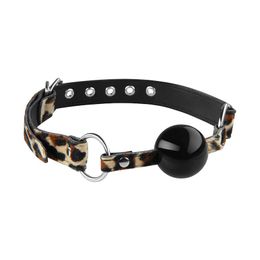 Rimba Knebel mit Lederband