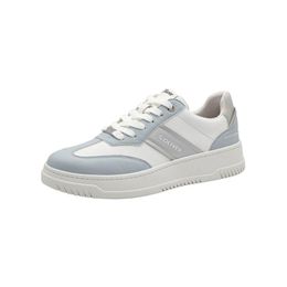 s.Oliver Sneaker low Damen Gr&ouml;&szlig;e 38 hellblau / grau / wei&szlig;