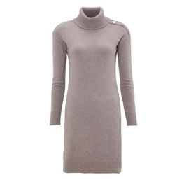 Laura Scott Knitted dress female Grey size 44