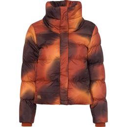 Ragwear Winterjacke 'Lunis Ombre' Damen Gr&ouml;&szlig;e M hummer / schwarz