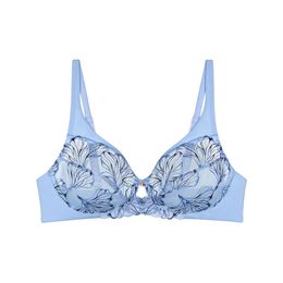 Triumph Bra ' Wild Iris Florale ' female Blue size 70