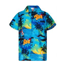 King Kameha Shirt 'Surf' male Blue size M