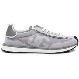 Dolce & Gabbana Dolce&Gabbana Low-Top Sneaker - Heren Cushion Sneaker Mixed Grijs - Gr. 44 (EU) - in Grau - f&uuml;r Damen