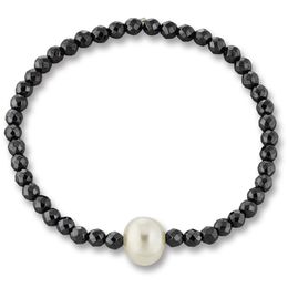ONE ELEMENT Damen Silberarmband "H&auml;matit Armband aus 925 Silber H&auml;matit Armband aus 925 Silber", Perlen Silber 925 (Sterlingsilber), silber, Perlen,