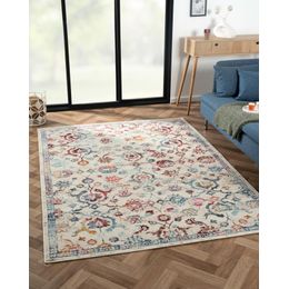 Teppich, B:170cm H:2mm L:240cm, bunt, MyFlair M&Ouml;BEL & ACCESSOIRES, Polypropylen (PP), Wohnzimmer, Teppiche, "Aurora 4", Flachgewebe, im modernem Used