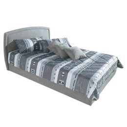 Tagesdecke, B:235cm L:225cm, grau, Westfalia Schlafkomfort, Polyester, Tagesdecken