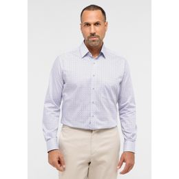 Eterna Herren Langarmhemd "MODERN FIT", blau, Gr. 44, Twill, 100% Baumwolle, Hemden, NON IRON (b&uuml;gelfrei)