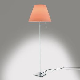 Luceplan Costanza Stehleuchte mit Ein/Aus-Schalter und Teleskopstange, 1D13NT010020+9D1301511738, D13 t.i.