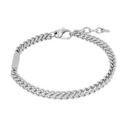 JOOP! JOOP Herren Armband "2039804", 23cm, Edelstahl, silber, Edelstahl, Armbänder