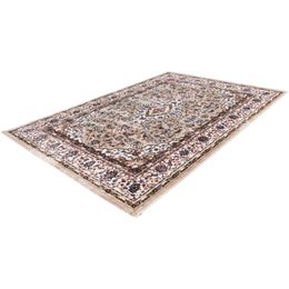 Teppich Obsession, B:120cm H:11mm L:170cm, beige, Polyester, Wohnzimmer, Teppiche, "Isfahan 740", Orient-Optik, ideal im Wohnzimmer & Schlafzimmer
