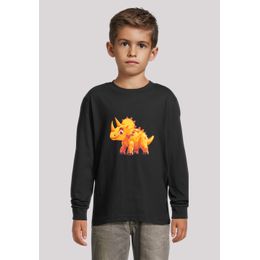 F4NT4STIC Jungen T-Shirt "Süßer Triceratops Dinosaurier", schwarz, Gr. 110, Obermaterial: 100% Baumwolle, Shirts, Premium Qualität