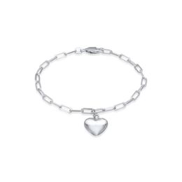 Elli Damen Armband "Herz Liebe Trend Romantik 925 Silber", 16cm, ohne Stein, Silber 925 (Sterlingsilber), silber, Silber 925 (Sterlingsilber),