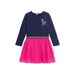 DANAMADE M&auml;dchen T&uuml;llkleid "DANAMADE Dress DMALEA", pink, Gr. 152, Oberteil: 95% Baumwolle 5% Elasthan / Rock: 100% Polyester / Futter: 100%