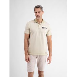 Lerros Herren Poloshirt "Lerros Sportliches Poloshirt", beige, Gr. S, 100% Baumwolle, Shirts