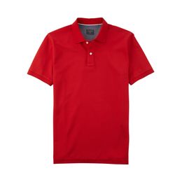 OLYMP Herren Poloshirt "Casual", rot, Gr. M, Piqué, Obermaterial: 100% Baumwolle, Shirts
