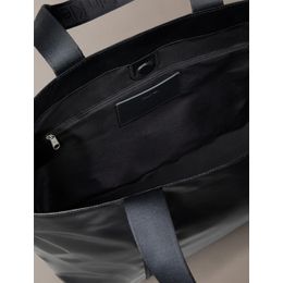 Damen Henkeltasche "ULTRALIGHT WATER REPELLENT TOTE", Calvin Klein Jeans, schwarz, Polyester, gl&auml;nzend, unifarben, Taschen, Shopper, gro&szlig;e