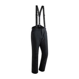 Maier Sports Herren Skihose "Joscha Slim", schwarz, Gr. 60, 100% Polyester, Hosen, Herren Schneehose mit Hosentr&auml;gern, wind/wasserdicht, Slim Fit