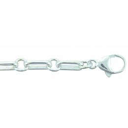 Adelia&acute;s ADELIA ́S Damen Silberarmband "Damen 925 Silber Fantasie Armband 19 cm &Oslash; 4 mm", 19, Silber 925 (Sterlingsilber), silber, Silber 925 (Sterlingsilber),