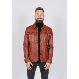 Freaky Nation Herren Lederjacke "Aalborg-FN", braun, Gr. XL, Oberstoff: 100% Leder; Futter: 100% Baumwolle, Jacken