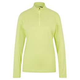 Ziener Damen Sweater "JENITA", gelb, Gr. 36, Obermaterial: 88% Polyester recycled, 12% Elasthan, Sweatshirts