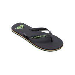Quiksilver Herren Sandale "Molokai Core", Gr. 6, schwarz, Obermaterial: Synthetikmaterial / Außensohle: Moosgummi, Schuhe