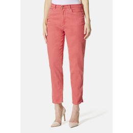 STOOKER WOMEN Damen 5-Pocket-Jeans "Nizza Twill Tapered Fit", orange, Gr. 38, Twill, 98% Baumwolle, 2% Elasthan, Jeans, Casual Clean Wash Twill