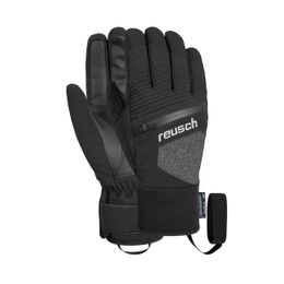 Reusch Damen Skihandschuhe "Theo R-TEX XT", schwarz, Gr. 7, mehrfarbig, 70% Polyester, 30% Polyurethan, Handschuhe, mit wasserdichter