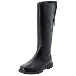 sheego Große Größen Weitschaftstiefel, schwarz, Größe 39 - Damen