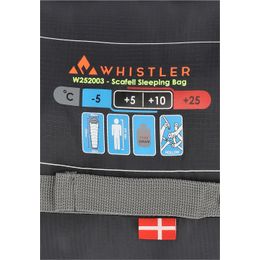 WHISTLER Trekkingschlafsack "Scafell", grau, Schlafsäcke, ideale Wahl für Outdoor- und Campingabenteuer