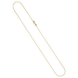 Jobo Damen Kette ohne Anhänger "Ankerkette", Gelbgold 750, L: 45, gelb, Gelbgold 750, Halsketten, 750 Gold 1,1 mm 45 cm