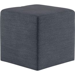 Hocker COTTA, B:40cm H:40cm T:40cm, blau, 100% Polyester, Garten, Hocker, "Cuby", Sitzw&uuml;rfel, Cube, Sitzhocker