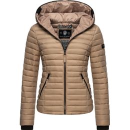 Navahoo Damen Steppjacke "Kimuk", grau, Gr. S, Obermaterial: 100% Nylon; Futter: 100% Polyester; Wattierung: 100% Polyester; &Auml;rmelfutter: 100%