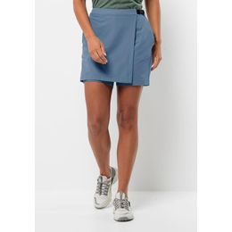 Jack Wolfskin Damen Hosenrock "WANDERMOOD SKORT W", blau, Gr. 44, OBERSTOFF: 90% POLYAMID, 10% ELASTHAN; Futter: 100% POLYESTER, R&ouml;cke