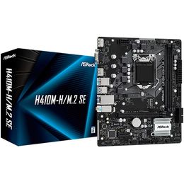 Asrock Mainboard "H410M-H/M.2 SE", B:21,2cm H:5,8cm T:27,5cm, schwarz, Mainboards
