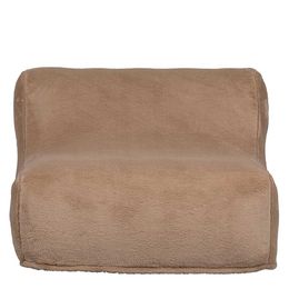 Pharao24.de Zwei Sessel aufblasbar in modernem Design Webplüsch (2er Set)