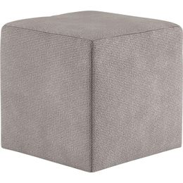 Hocker COTTA, B:40cm H:40cm T:40cm, grau, 96% POLYESTER (PES) / 4% POLYAMID (PA), Büro, Hocker, "Cuby", Sitzwürfel, Cube, Sitzhocker