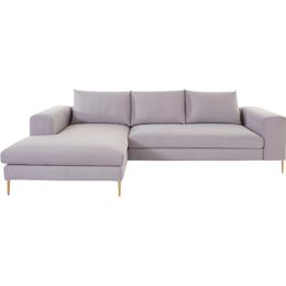 Polsterecke OTTO products, B:277cm H:83cm T:170cm, silber, Luxus-Microfaser: aus recycleten Textilien (100% PES), Sofas, "Finnja, softer, legerer