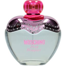 Moschino Damen Eau de Toilette "Pink Bouquet", 100ml, rosa, Parfüms, Blumig-fruchtiger Duft mit Himbeere, Jasmin, Veilchen und Moschus.