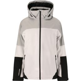 WHISTLER Jungen Skijacke "Monteca", grau, Gr. 128, unifarben, 100% Polyester, Jacken, im wasserdichten, winddichten und wärmenden Design