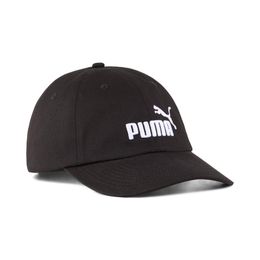 Puma Herren Baseball Cap "ESS NO.1 LOGO BB CAP", schwarz, unifarben, Baumwolle, Caps