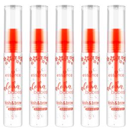 Essence Kinder Augenbrauen-Gel "aloha, babes lash & brow gel mascara"ready, sun, set, go, Augen-Kosmetika, Definierte Wimpern und Augenbrauen mit