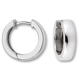 ONE ELEMENT Damen Paar Creolen "Ohrringe Creolen aus 925 Silber Ohrringe Creolen aus 925 Silber", Damen, Silber 925 (Sterlingsilber), silber, Silber