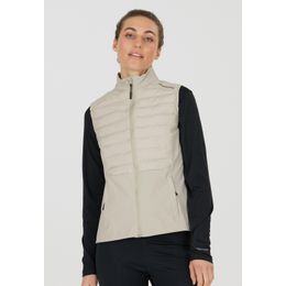 Endurance Damen Funktionsweste "Beistyla", beige, Gr. 40, 100% Polyester, Westen, mit hochwertiger Primaloft-Isolation
